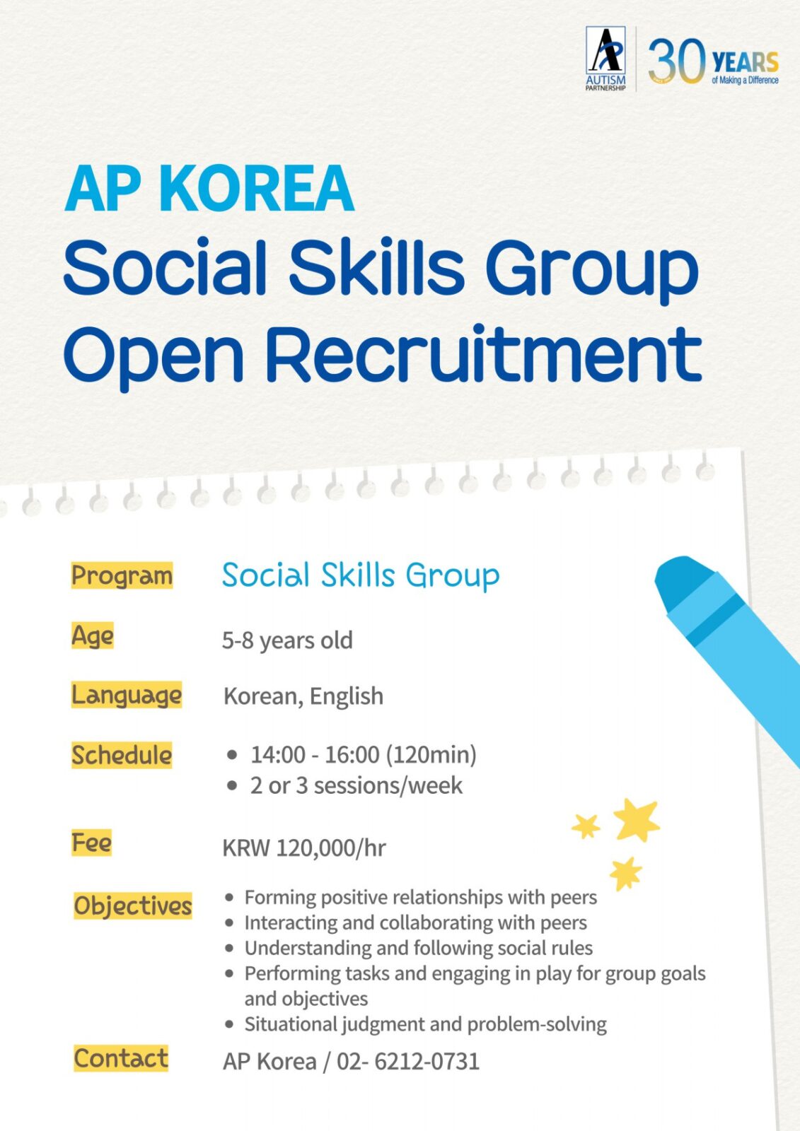 Social Skills Groups - Autism Partnership